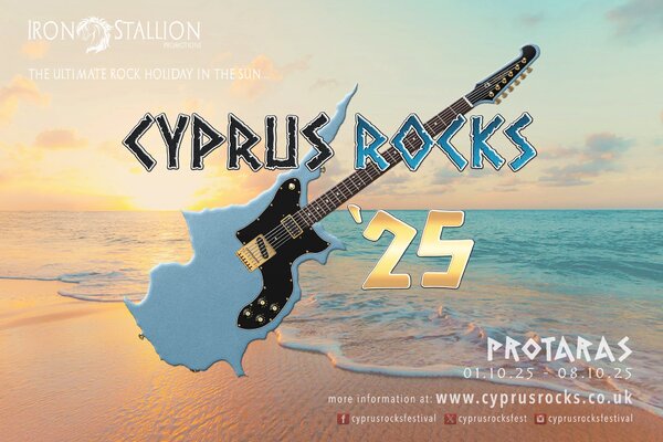 Грандиозный рок-фестиваль Cyprus Rocks 2025 возвращается на Кипр ...